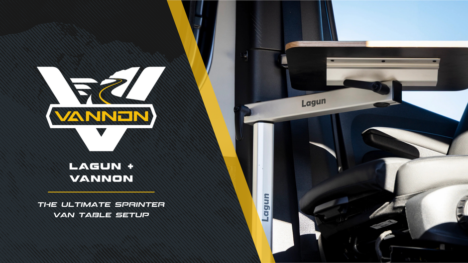 LAGUN Table System for Sprinter Vans | VANNON Mount Upgrade