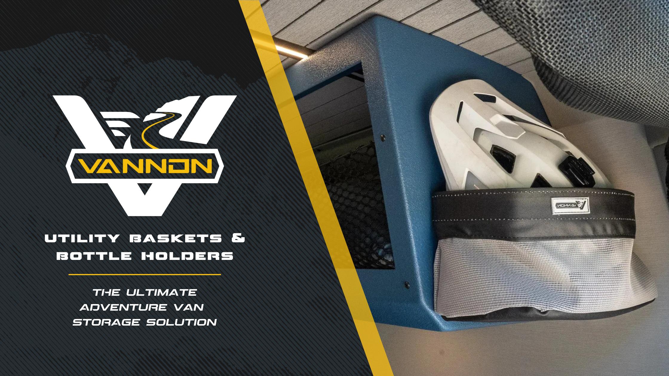 VANNON Utility Basket Set – Best Storage Solution for Vans, RVs, and ...