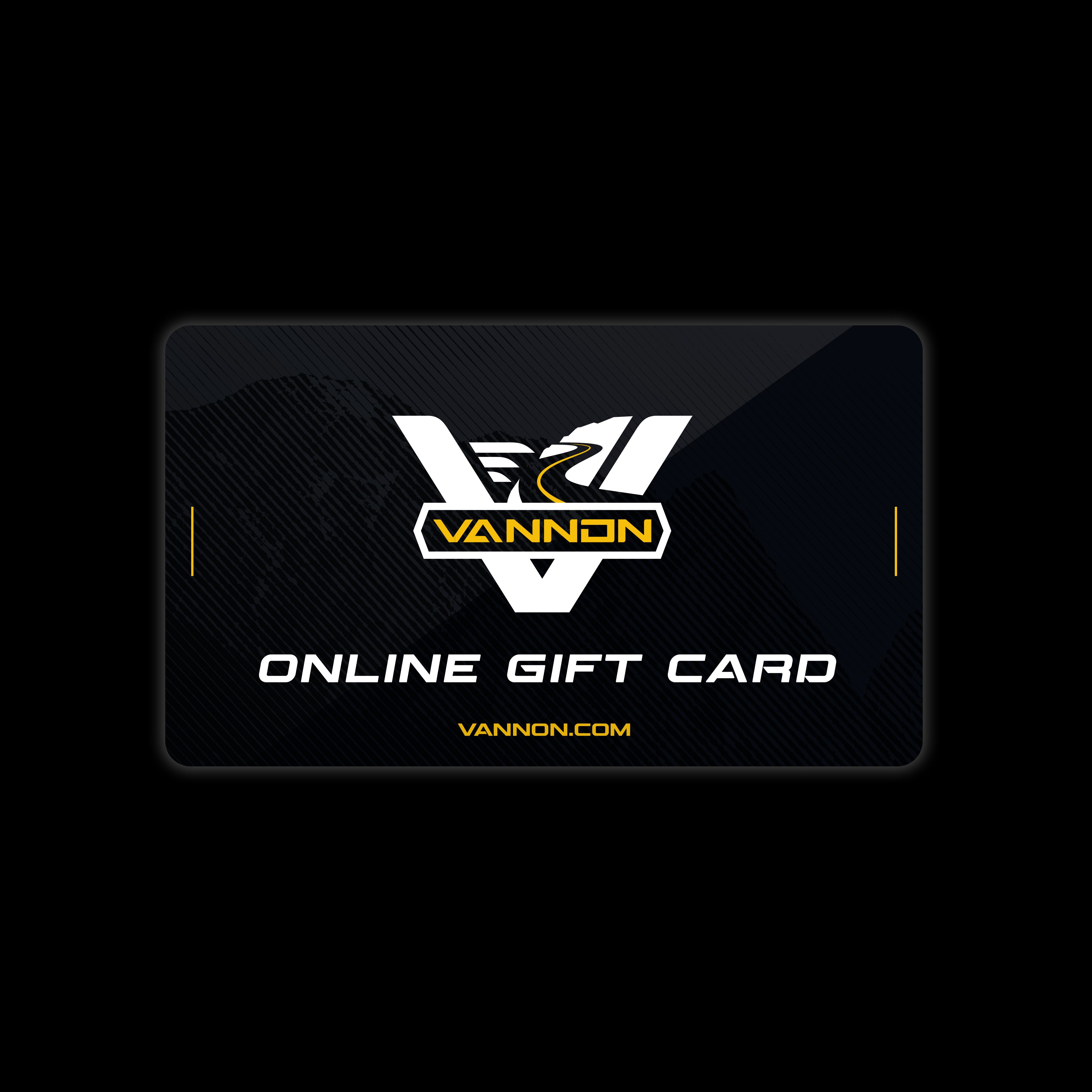 VANNON Digital Gift Card