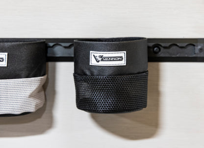 Sprinter Van Mesh Storage Baskets & Bottle Holders | L-Track Organizer ...