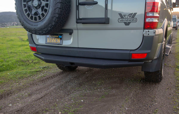 Mercedes Sprinter Rear Step 2019+ | Aluminum Bumper Step w/ Factory ...